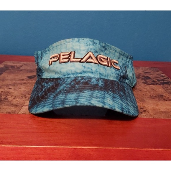 Pelagic | Accessories | Pelagic Hat Cap Mens Strap Back Visor Boating ...